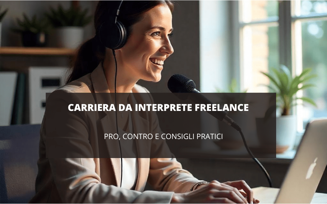 Carriera da interprete freelance: pro, contro e consigli pratici